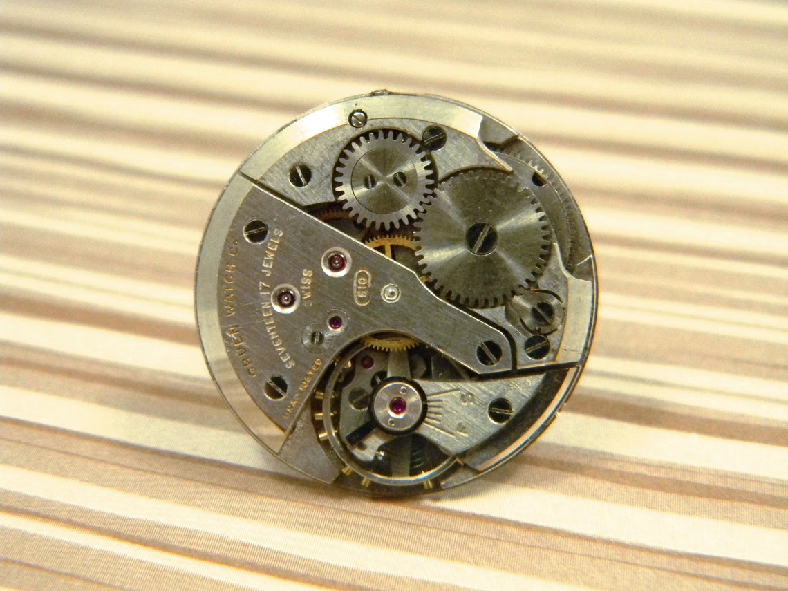 Original Design Steampunk Watch Movement Ring. Clockwork Style - Etsy