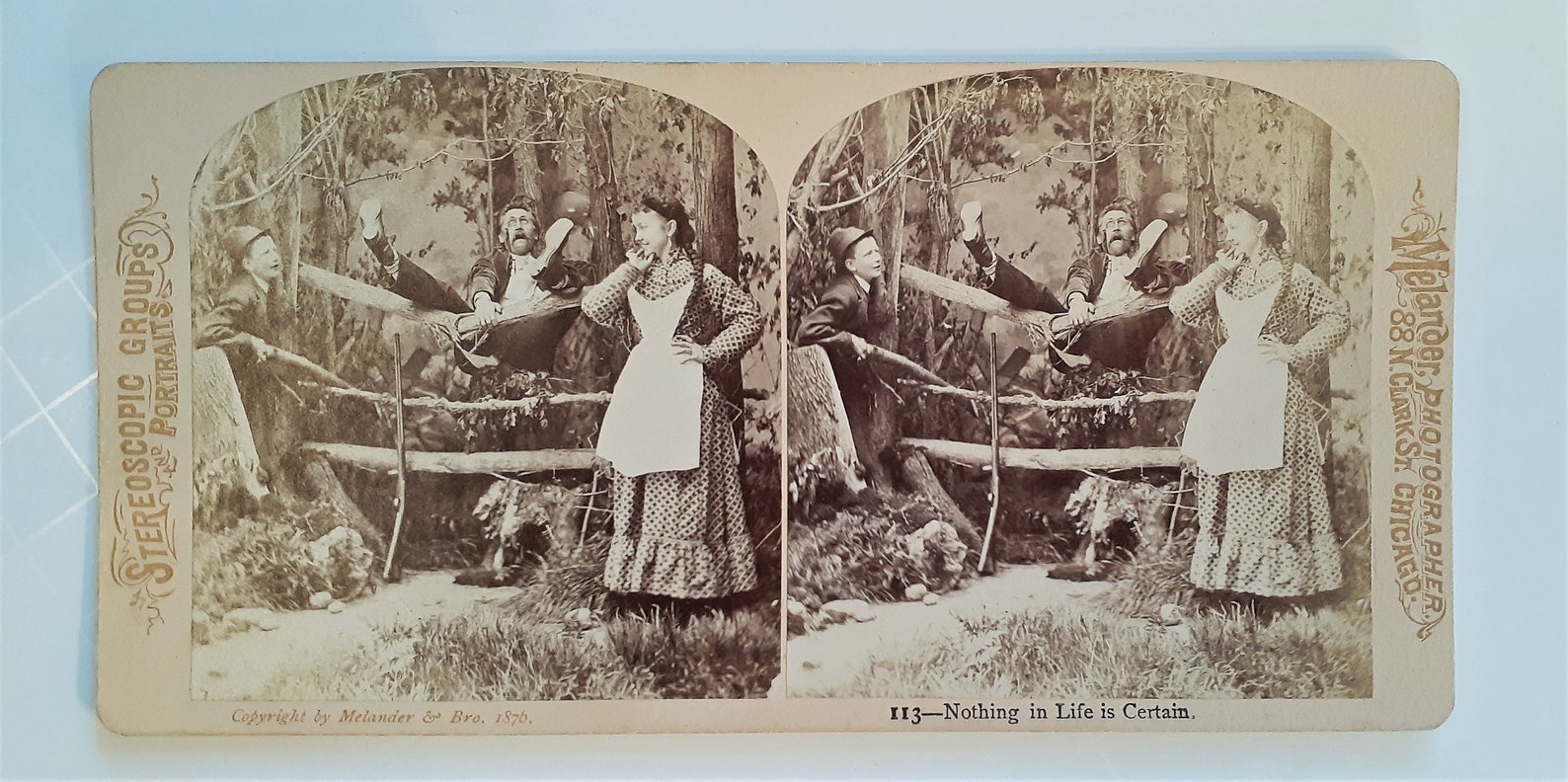 Fun Collection of 10 Antique Stereogram Cards. Humorous | Etsy