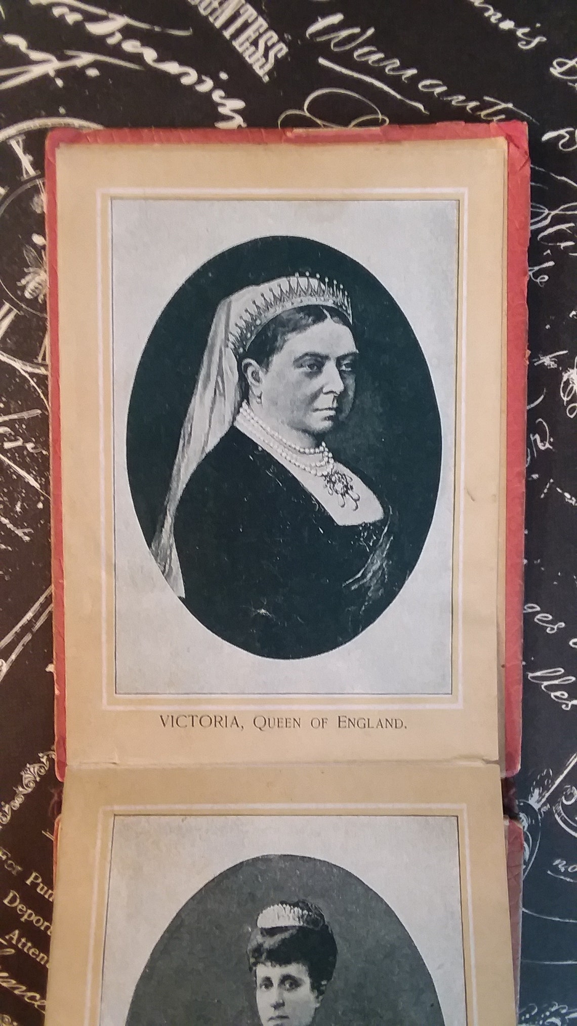 Fascinating Victorian royal Album: Authentic Portraits - Etsy