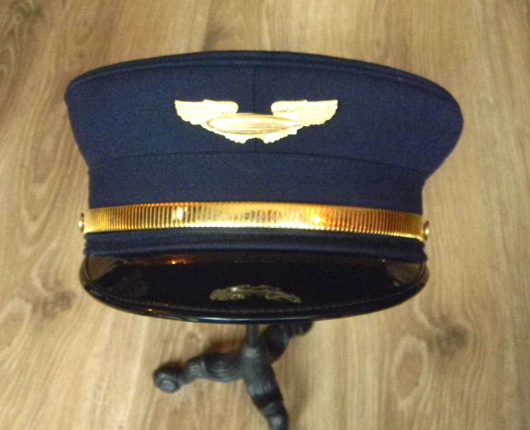 Airship Conductor's Hat. Custom Steampunk Dirigible Uniform Cap. True ...