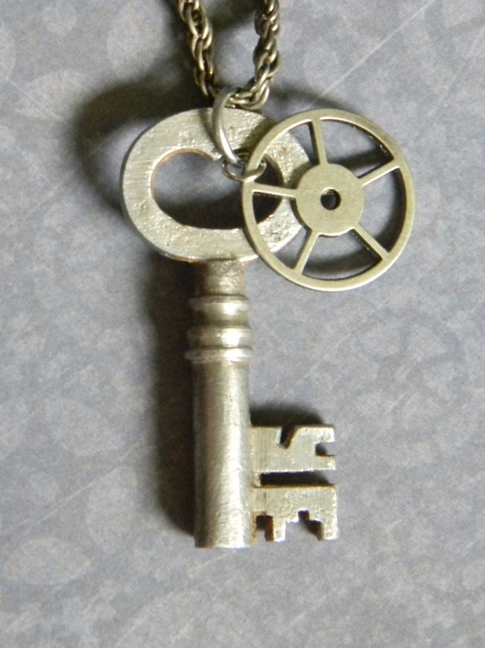 Cool Large Size Antique Key Pendant Beautiful Old Key | Etsy