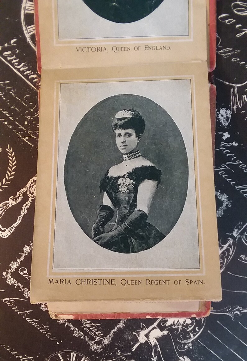 Fascinating Victorian royal Album: Authentic Portraits - Etsy