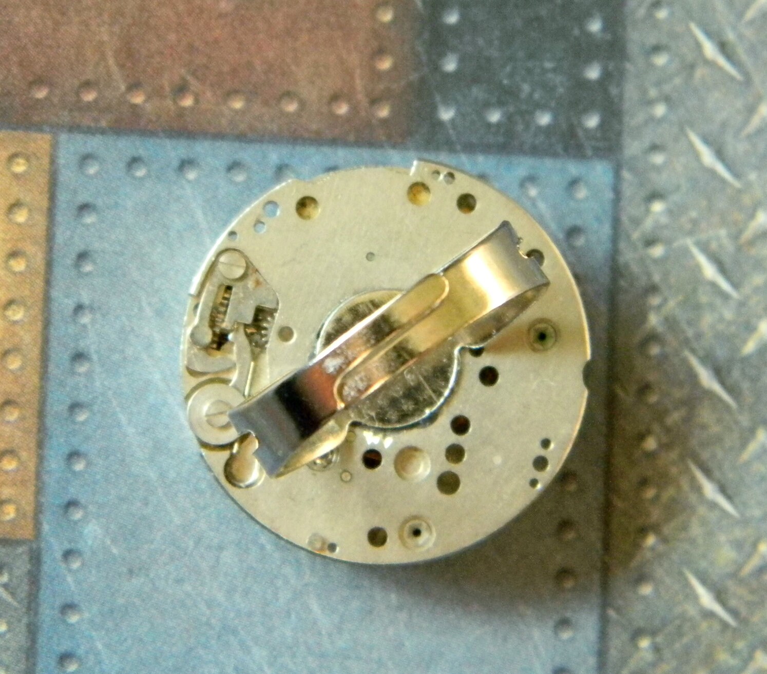 Stunning Custom Upcycled Watch Movement Ring. Embellished | Etsy