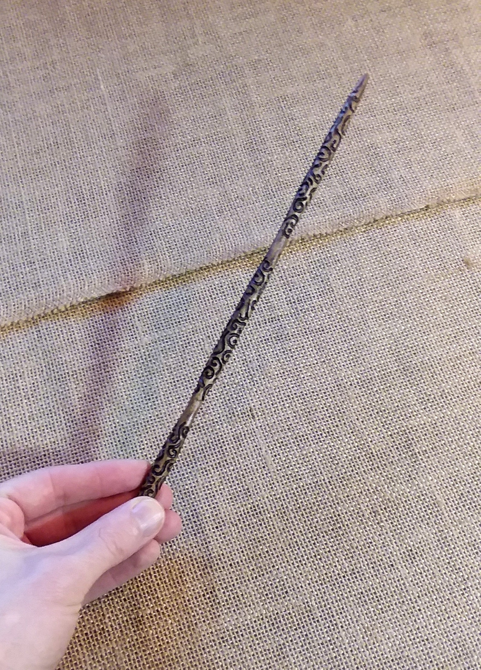 Mesmerizing Handmade Prop Wizarding Wand From Jas. Fristwyte. One-of-a ...