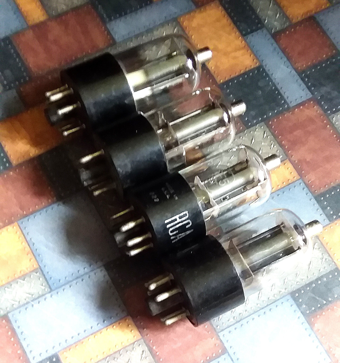 Great Set of 4 Vintage Vacuum Tubes In Very Good Condition for | Etsy