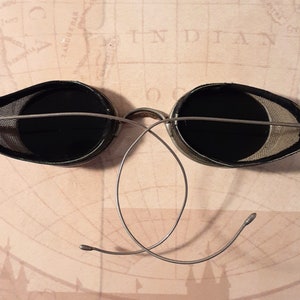 Antique Victorian Era Railway & Carriage Spectacle Sunglasses With ...