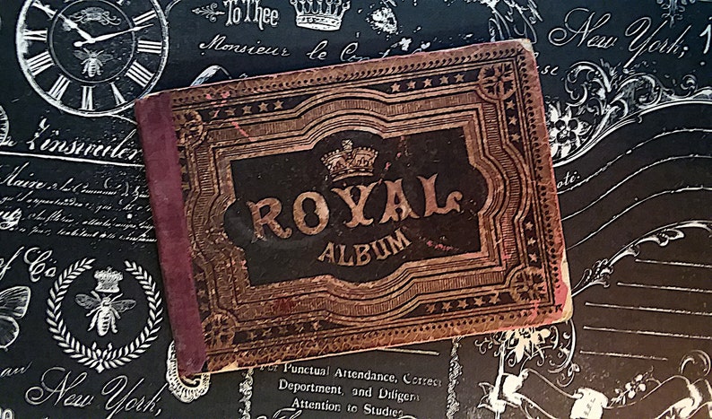 Fascinating Victorian royal Album: Authentic Portraits - Etsy