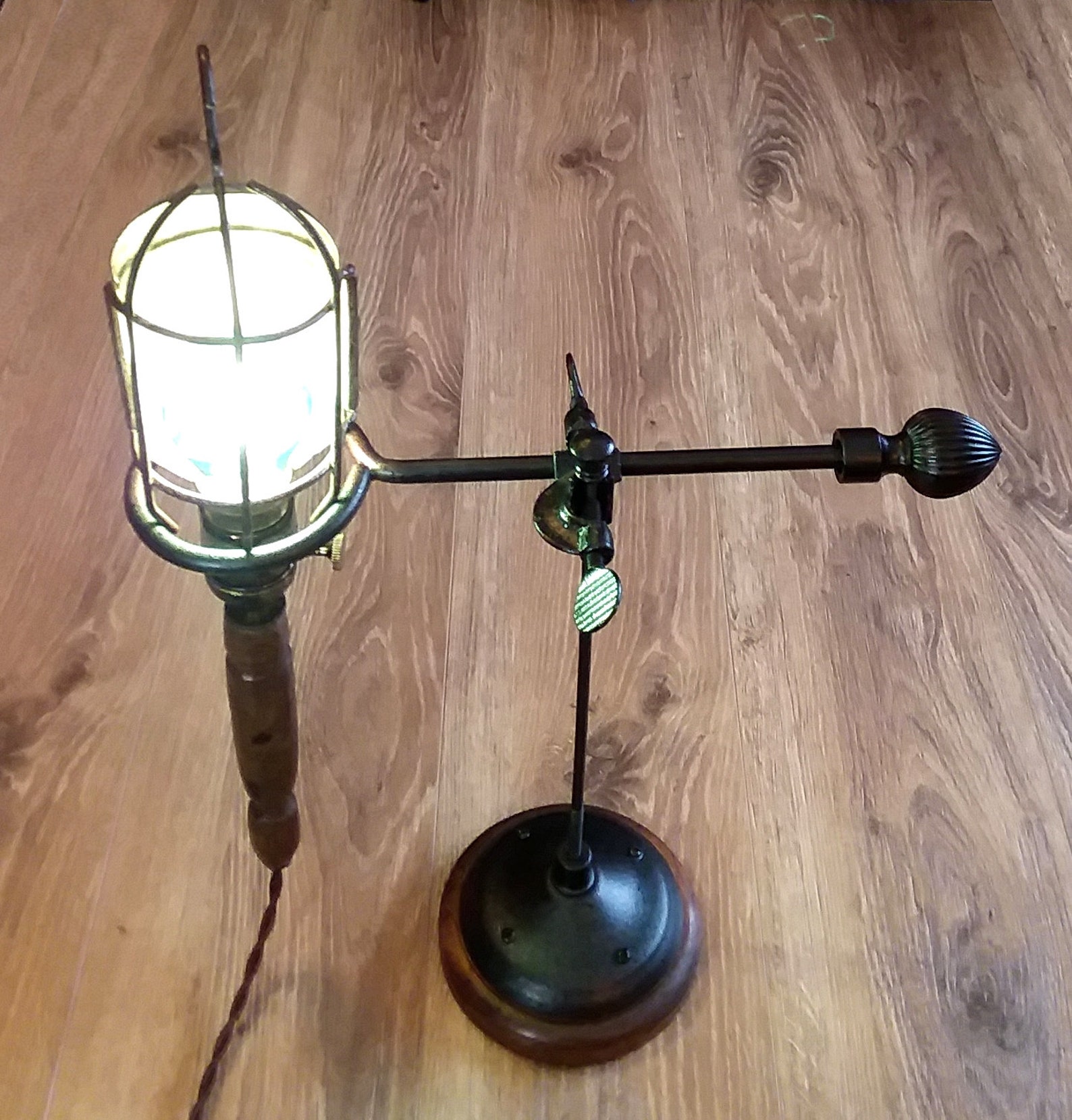 Stunning Vintage Steampunk Lamp Design. One-of-a-kind - Etsy