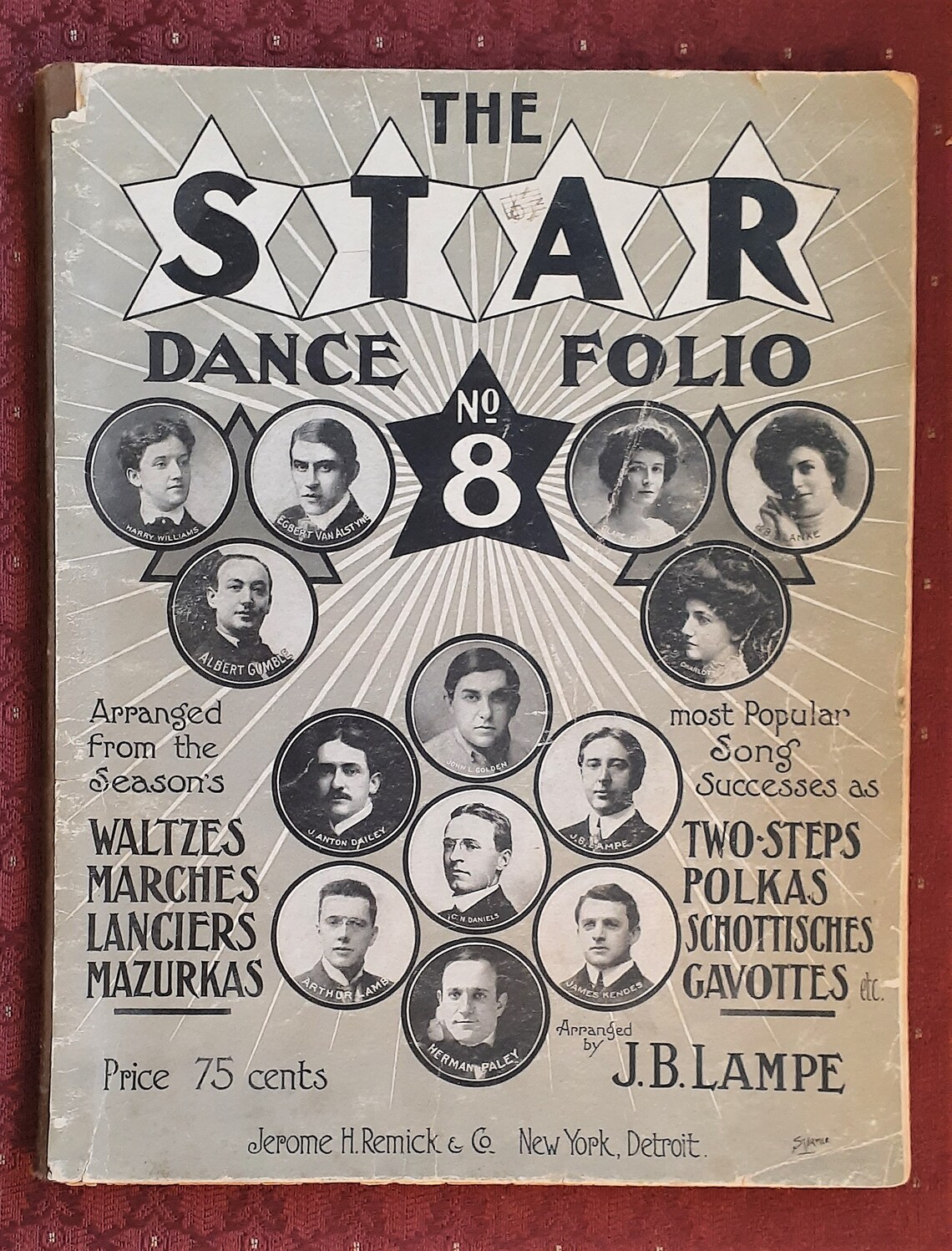 Fun 100 Year Old star Dance Folio No. 8 Sheet | Etsy