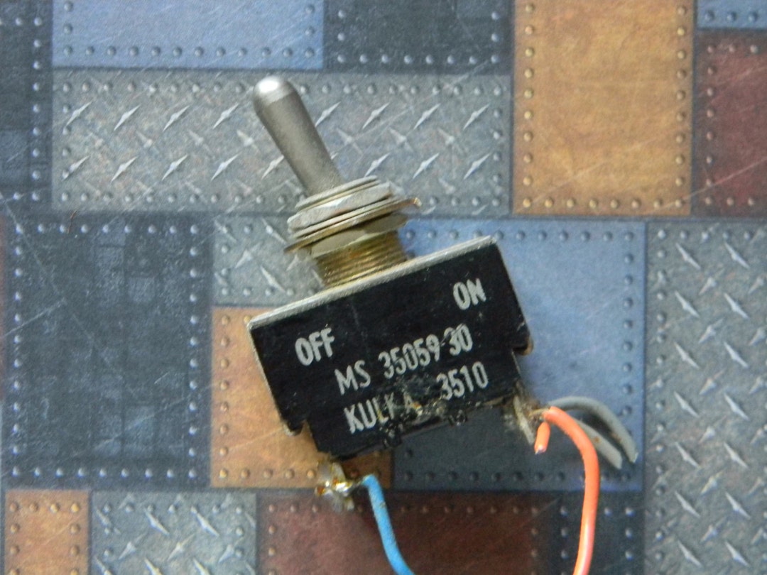 Affordable Large Vintage Momentary Toggle Switch - Cool Steampunk ...