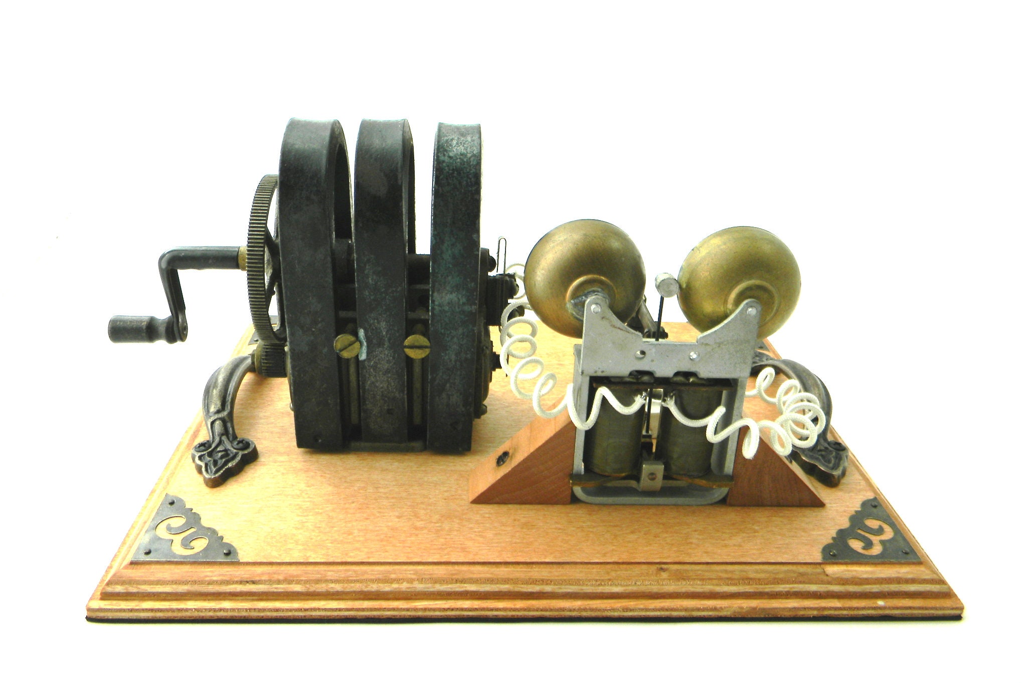 Amazing Steampunk Bell Ringer Apparatus: Antique 3 Bar Magneto - Etsy