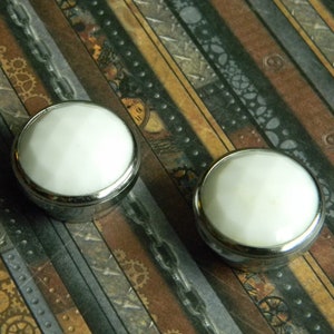 Smooth White Faceted Glass Jewel Indicator Panel Lamp Cover. - Etsy