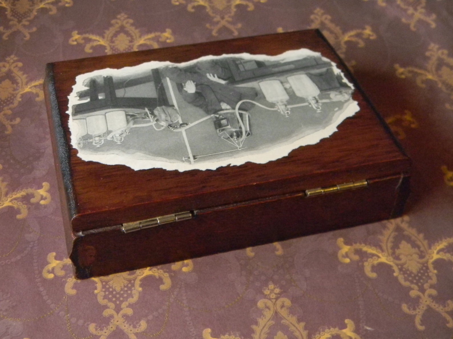 Whimsical Handmade Steampunk Decoupage Double Deck Playing | Etsy