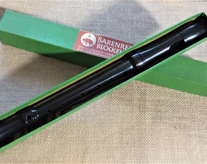 Lovely Vintage German Recorder Flute. Barenreiter Blockfloten. in ...