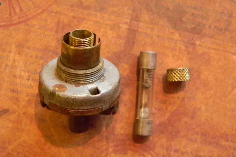 Fully Functional Vintage Fuse Socket Steampunk Crafting Part - Etsy