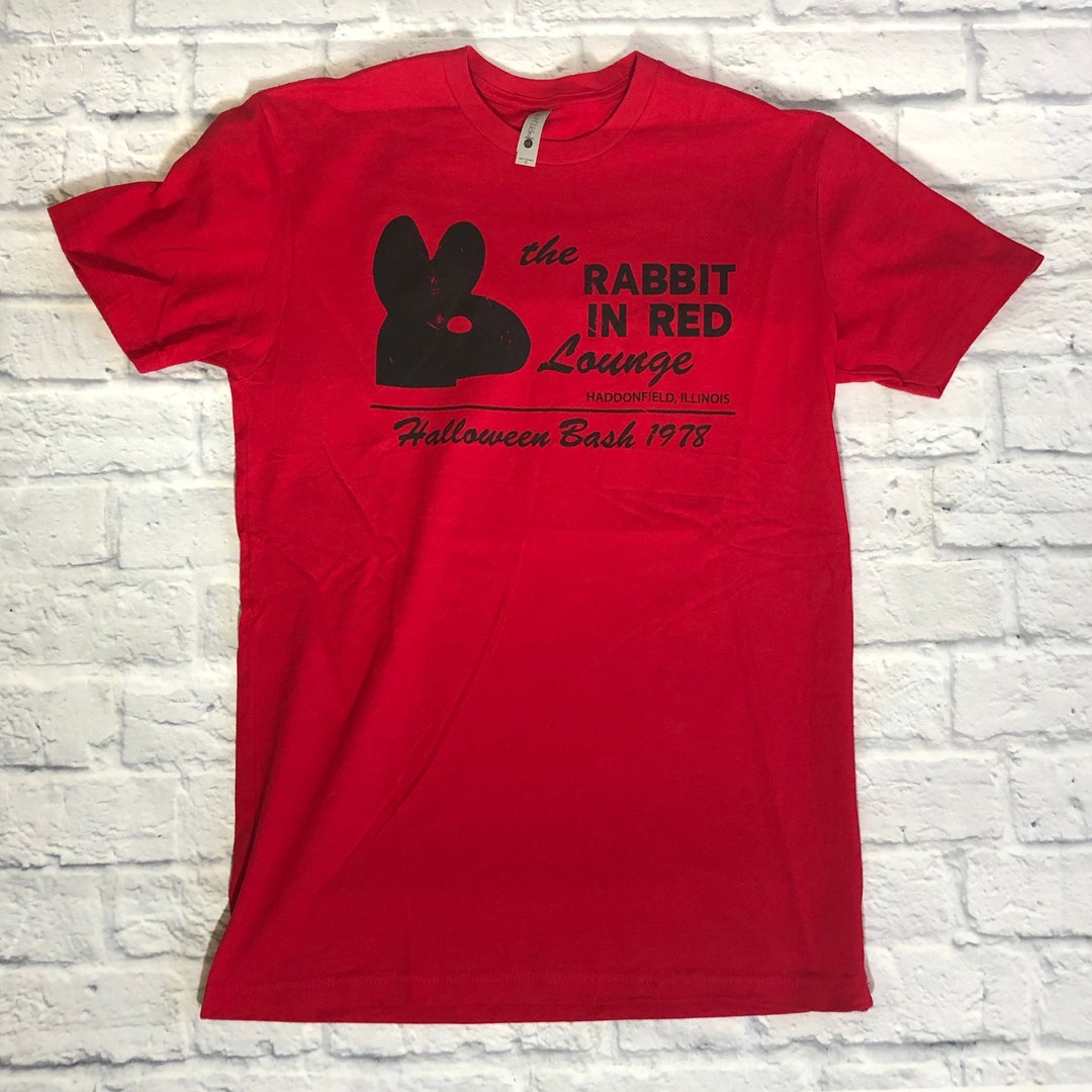 Halloween- the Rabbit in Red Lounge Tees - Etsy