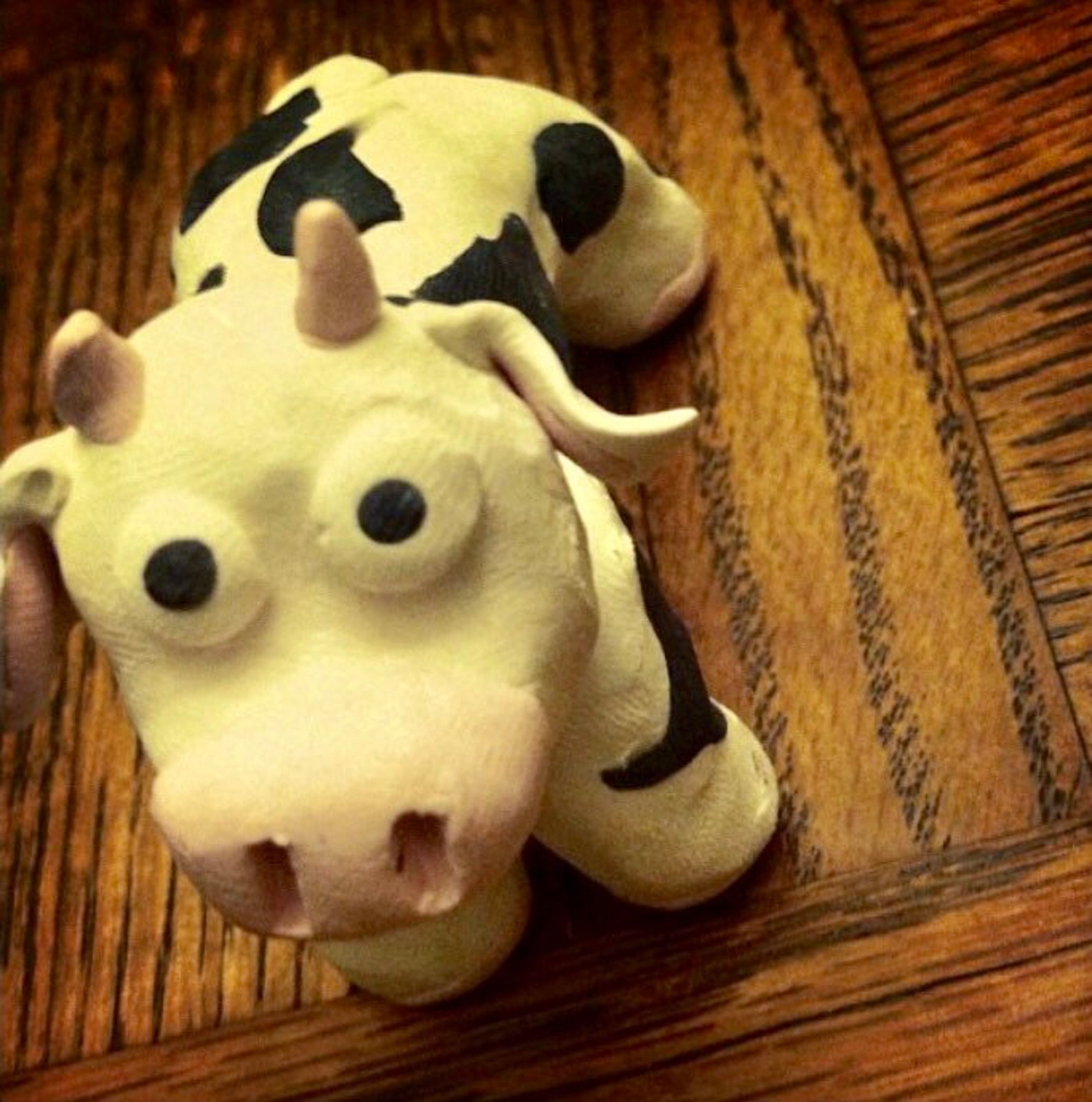 Clay Cow - Etsy