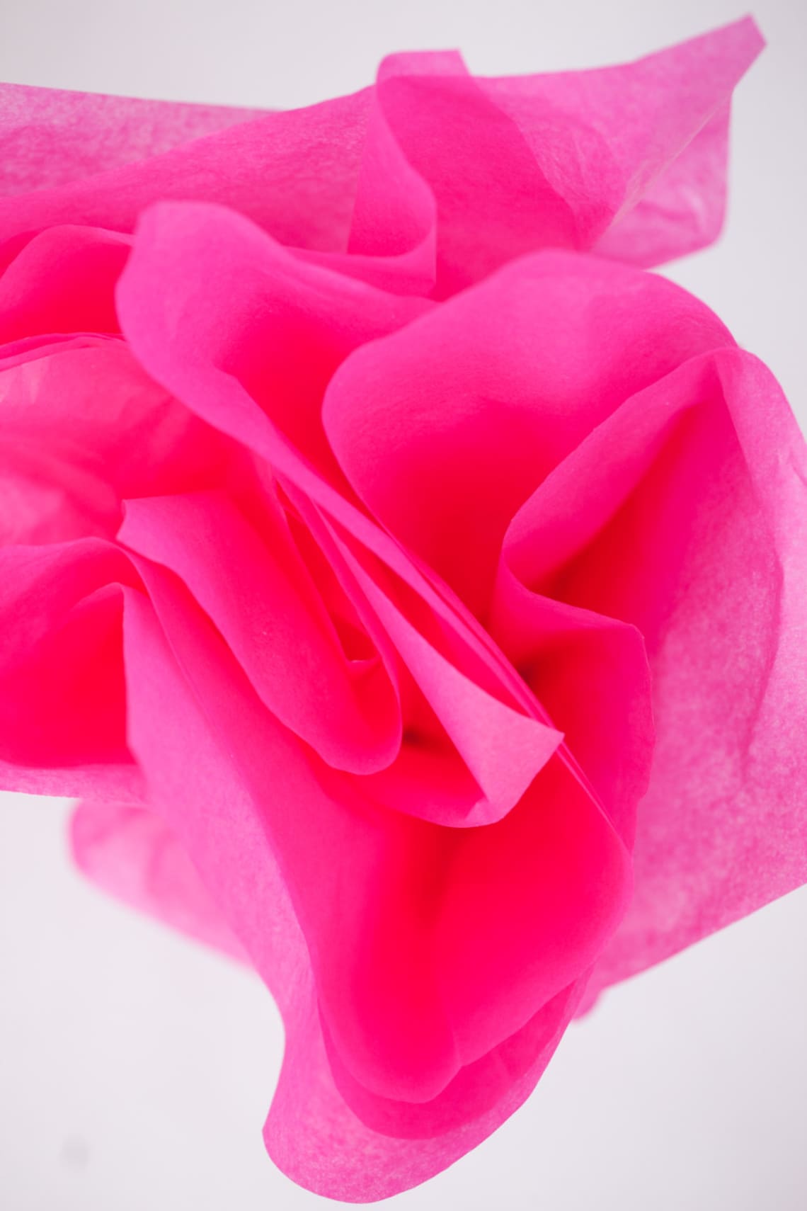 Hot Pink Tissue Paper 24 Sheets Bulk Neon Pink Tissue Paper - Etsy