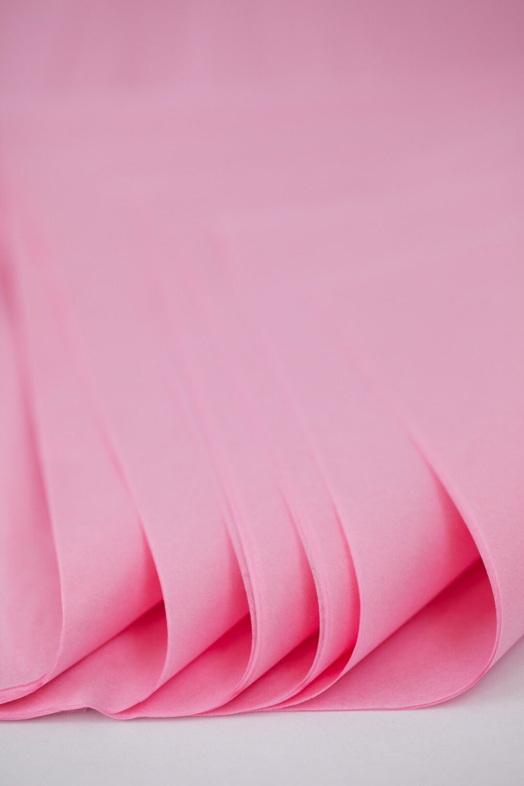 Medium Pink Tissue Paper 24 Sheets Bulk Pink Tissue Paper - Etsy