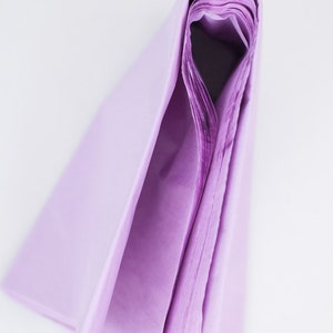 Lavender Tissue Paper 24 Sheets Bulk Light Purple Tissue Paper Pastel ...