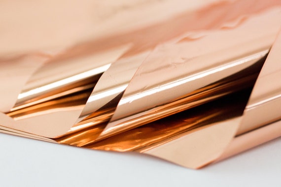 Rose Gold Mylar - 10 sheets by Soiree Supply | Catch My Party