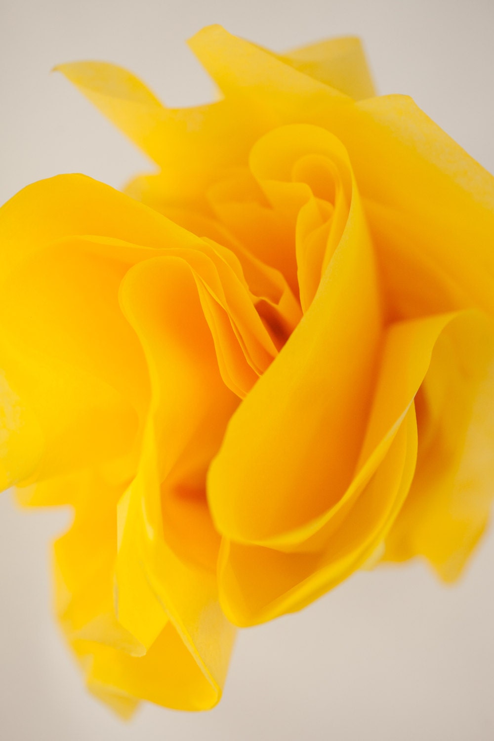 Yellow Tissue Paper Bright Yellow Tissue Paper 24 Sheets - Etsy