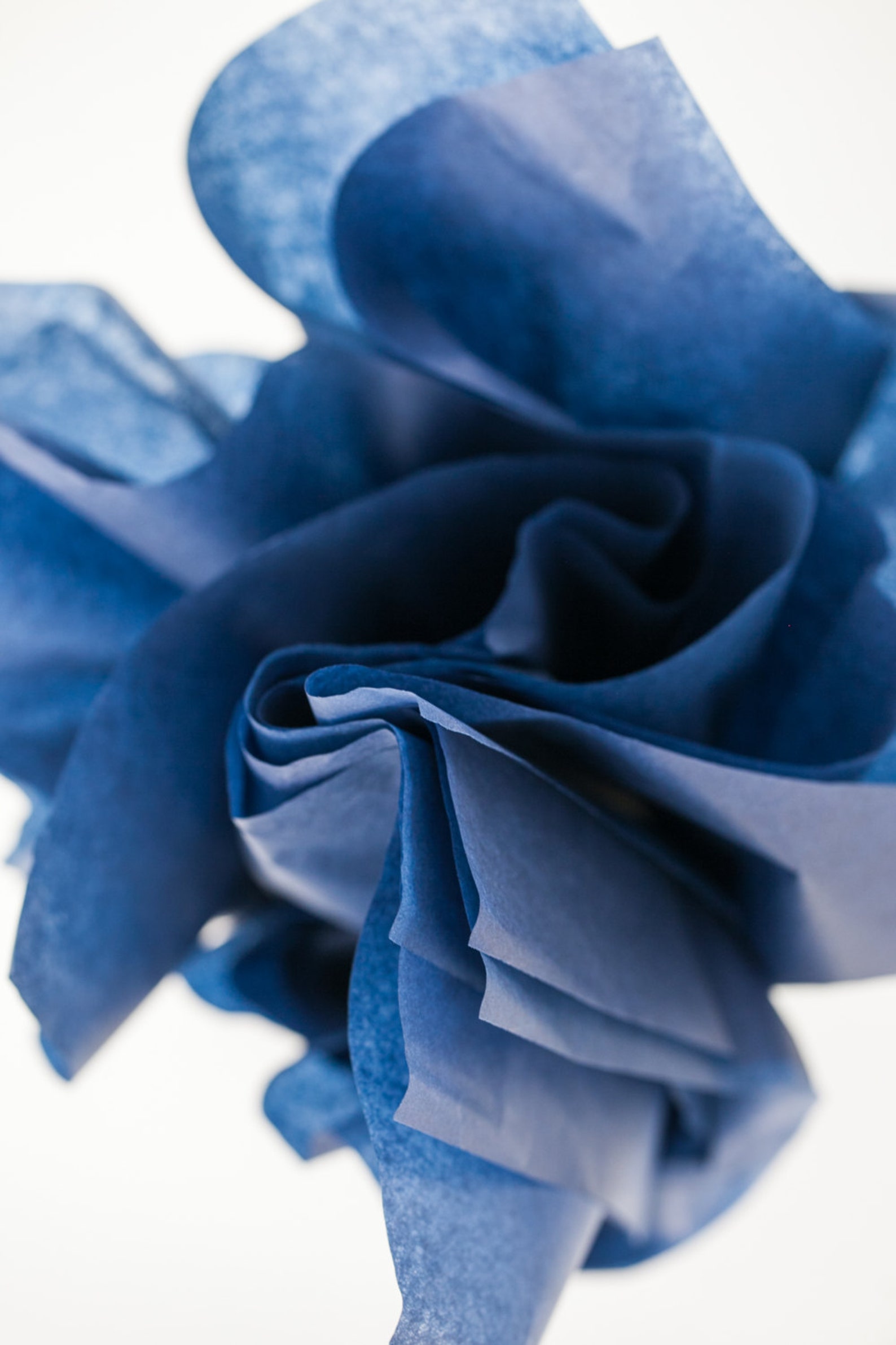 Navy Blue Tissue Paper 24 Sheets Bulk Midnight Blue Tissue - Etsy