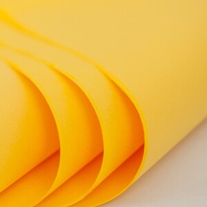 Yellow Tissue Paper Bright Yellow Tissue Paper 24 Sheets premium Tissue ...