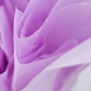 Lavender Tissue Paper 24 Sheets Bulk Light Purple Tissue Paper Pastel ...