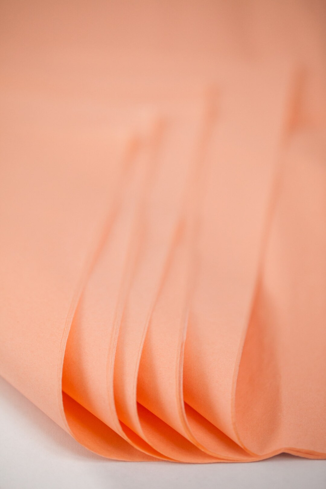 Peach Tissue Paper 24 Sheets Bulk Coral Tissue Paper Blush Tissue Paper ...