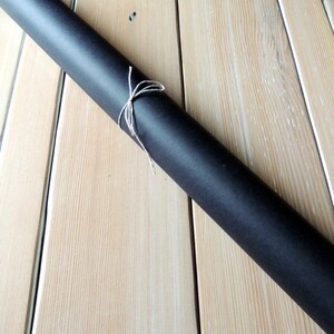 Matte Black Wrapping Paper Roll 30 Feet Chalkboard Gift Wrap Black ...