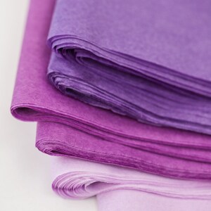 Lavender Tissue Paper 24 Sheets Bulk Light Purple Tissue Paper Pastel ...