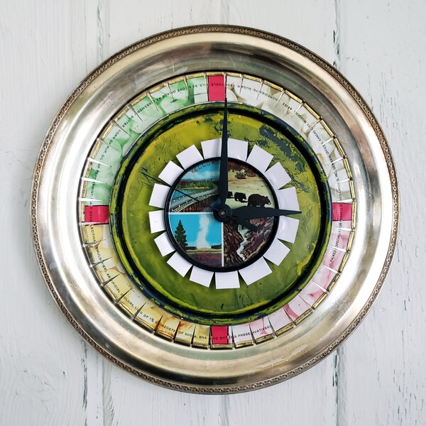 Formica Wall Clock - Etsy