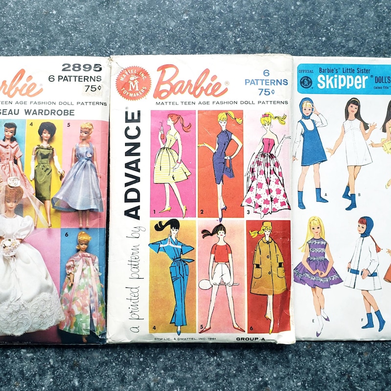 Barbie Pattern - Etsy