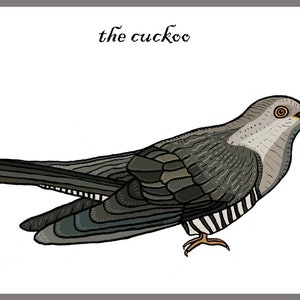 Interactive Cuckoo Songbird Greetings Card - Garden Bird Card - British ...