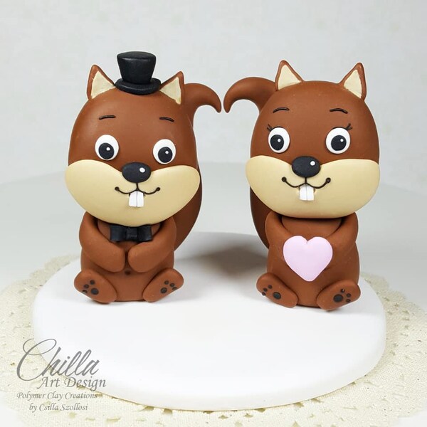Chipmunk Cake Topper - Etsy