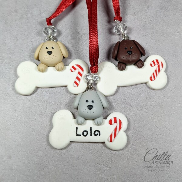 Polymer Clay Dog - Etsy