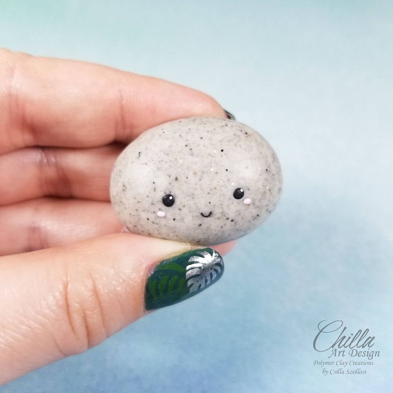 Personalizable Cute Rock - Lucky Stone Pebble Geology Rock Climbing ...
