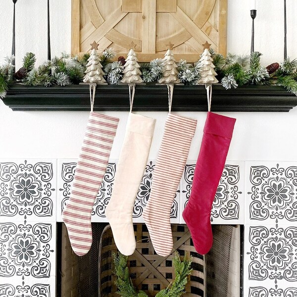 Modern Stocking - Etsy