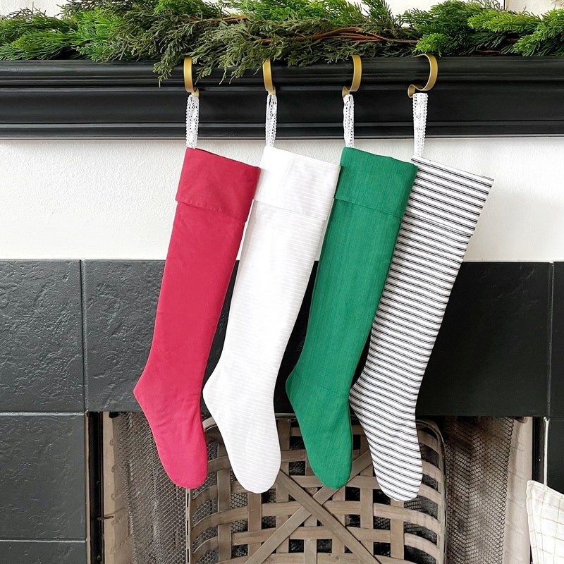 Modern Stocking - Etsy