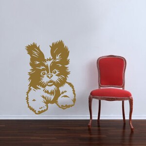 Shih Tzu Decal: Crazy Dog Vinyl Sticker for Walls, Cars, Ipads - Etsy