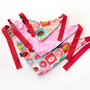 Dog Bandana Donut Handkerchief Style to Tie Around Your Pets - Etsy