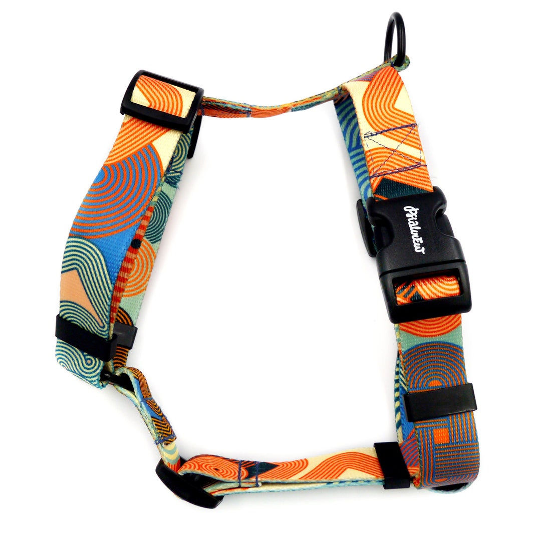 Geo Snake Dog Guard Harness: Modern Style, Comfortable Fit - Etsy
