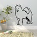 Dog Decal Samoyed Vinyl Sticker Decal Good for Walls Cars - Etsy