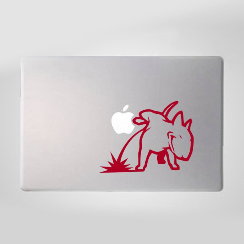 Dog Decal Pissing Bull Terrier, Vinyl Sticker Decal - Good for Walls ...