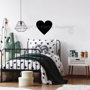 Heart Sticker Wall Decal Hearts Wall Sticker Wall Decoration - Etsy