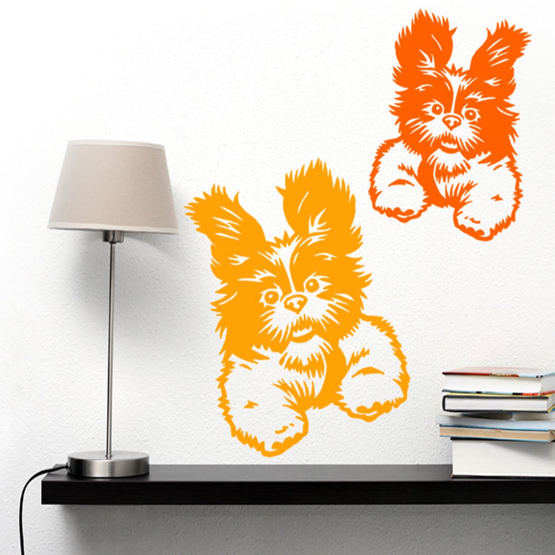 Shih Tzu Decal: Crazy Dog Vinyl Sticker for Walls, Cars, Ipads - Etsy
