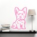 Yorkie Wall Decal Sticker, Yorkshire Terrier Dog Vinyl Wall Decal ...