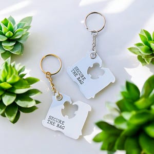 Bread Clip Keychain | Secure the Bag Keychain | Funny Keychain ...