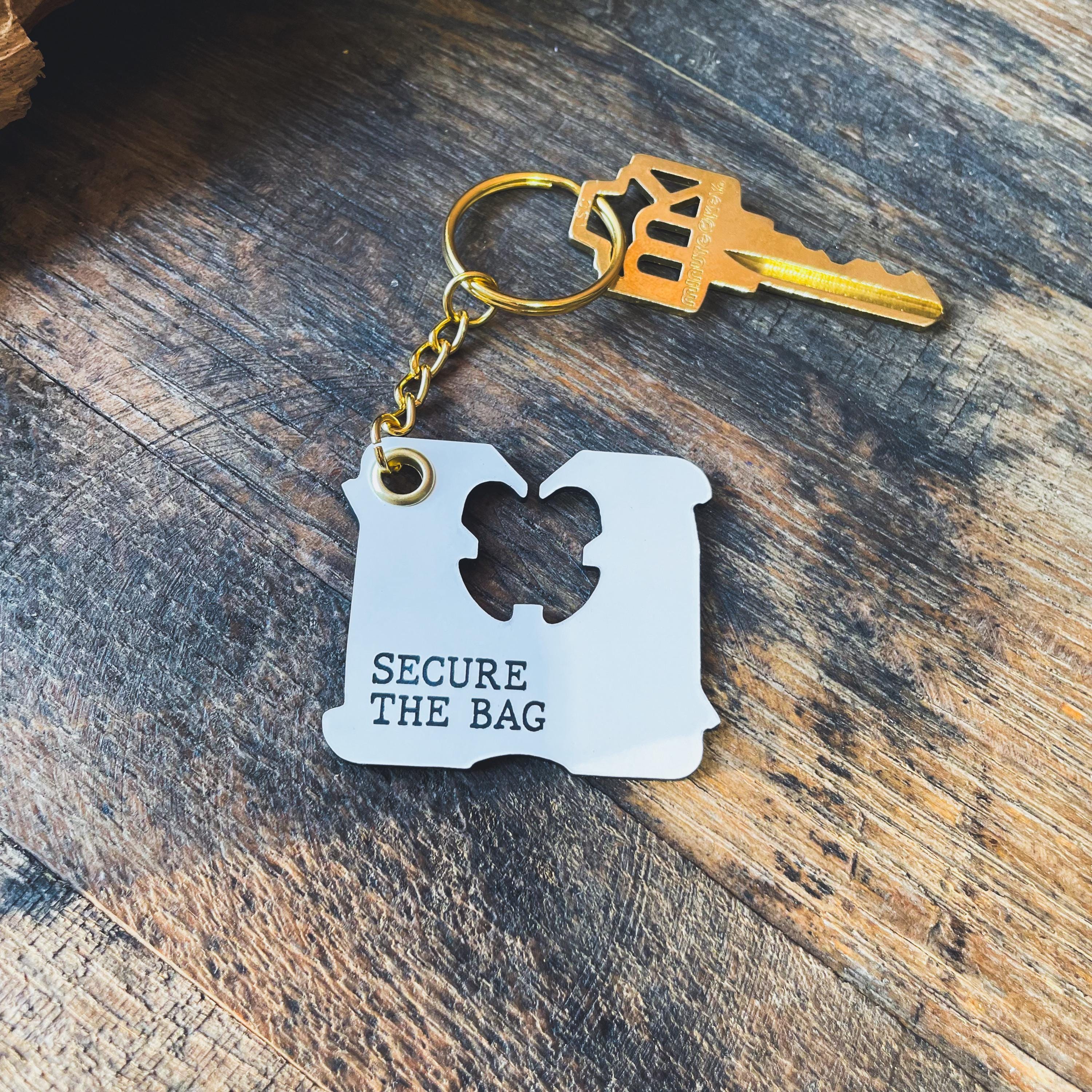 Bread Clip Keychain | Secure the Bag Keychain | Funny Keychain ...